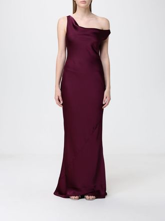 Norma Kamali Langes Cr&ecirc;pe-Kleid