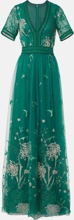 Costarellos Bestickte Robe