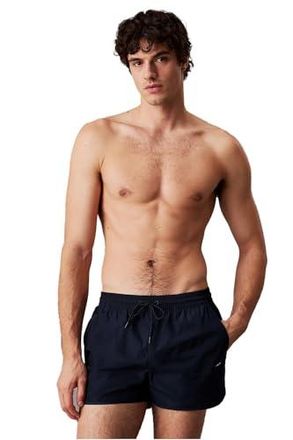 Calvin Klein PVH EUROPE B.V Short Runner Km0km01110 Homme Short de bain, Blue (Dark Sapphire), XL