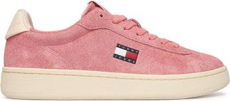 Tommy Jeans Sneakers Logo Suede Archive EN02985 Rosa