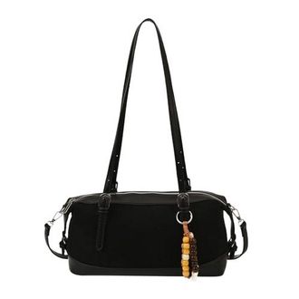 Generic Sac &agrave; bandouli&egrave;re en cuir synth&eacute;tique de grande capacit&eacute; avec fermeture &eacute;clair pour femme, sac &agrave; main &agrave; bandouli&egrave;re, sac &agrave; bandouli&egrave;re pour voyage, sh
