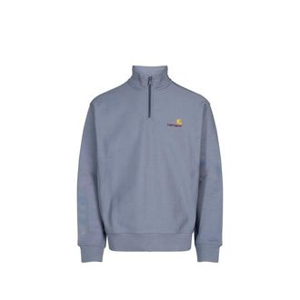 Carhartt Work in Progress Sweatshirt col zipp&eacute; en coton m&eacute;lang&eacute;
