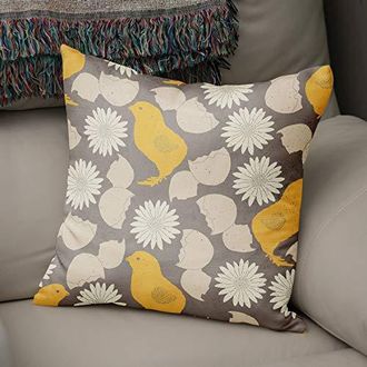 Bonamaison Le Jardin du Lin Kissen Zierkissenbezug Kissenbezug, Zufälliges Muster Dekoration, Für Zuhause Autos Büro Sofa Wohnzimmer Couch Schlafzimmer Dekor, 50