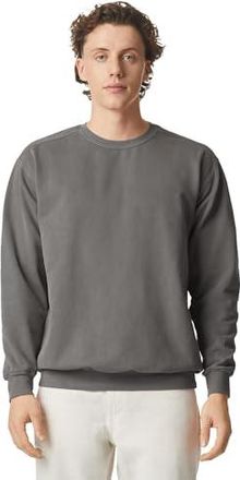 Comfort Colors Crewneck Sweatshirt, Style G1566/G1545 Maillot de survêtement, Gris, L Homme