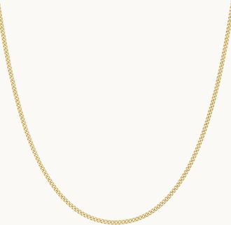 Dear Darling Berlin Damen vegan Die Glowy Halskette 14k Echtgold
