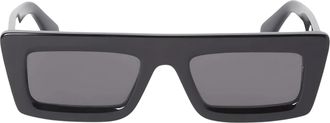 Off-white Off White - Ontario Quadratisch-Sonnenbrille (Schwarz/Dunkelgrau)