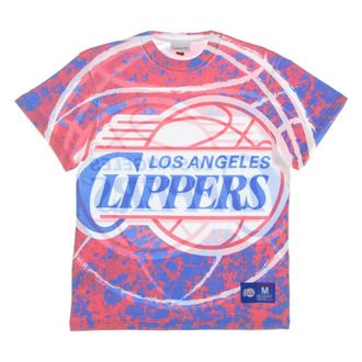 Mitchell & Ness NBA Jumbotron Tee Hardwood Classics Scarlet - - Tops - Herren - Mehrfarbig - M