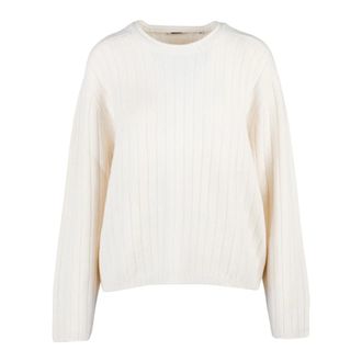 Aspesi Pullover Rundhals - - Knitwear - Damen - Wei&szlig; - M