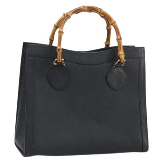 Gucci Sac Cabas Vintage Pre-owned - Femme - Pre-owned - Noir - Taille: ONE Size