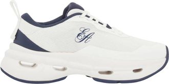 Emporio Armani Femme, Chaussures, Blanc, Taille: 40 EU Knit Baskets
