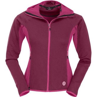 Maul Damen Rheinsteig-Fleecejacke+Kapuze