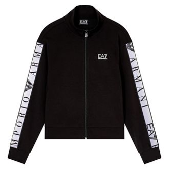 Emporio Armani Dynamic Athlete Zip Sweatshirt - - Sweatshirts & Hoodies - Damen - Schwarzk - M