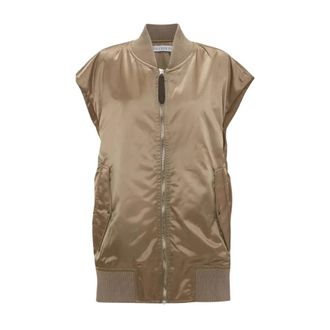 J.W.Anderson &Auml;rmellose Bomberjacke - - Jackets - Damen - Beige - S