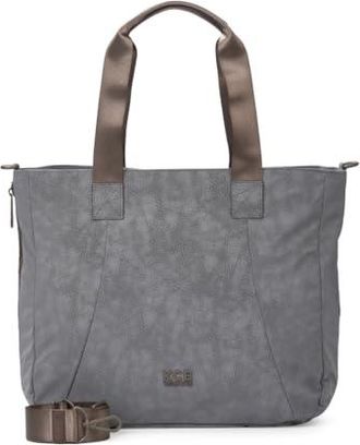 KCB Shopper Side | Design spacieux et pratique | Style moderne et polyvalent | Id&eacute;al pour le quotidien | Poign&eacute;es r&eacute;glables | 100 % v&eacute;g&eacute;talien, gris