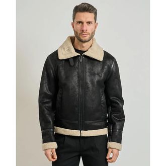 Yes-Zee YES Zee, Homme, Vestes, Noir, Taille: XL Veste Courte Teddy