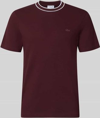 Lacoste Regular Fit T-Shirt aus Baumwoll-Mix