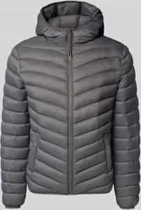 Review Steppjacke mit Kapuze