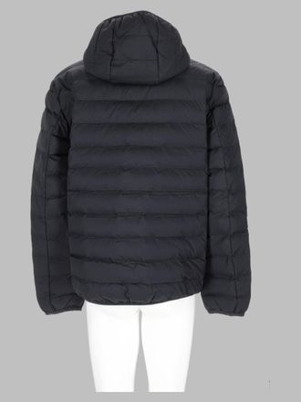 Fred Perry Quilted Recycled Polyamide Down Jacket - Black