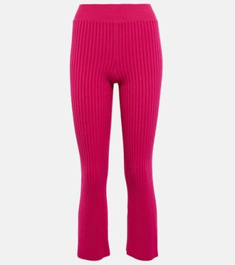 Live The Process Pantalon raccourci Helia à taille haute