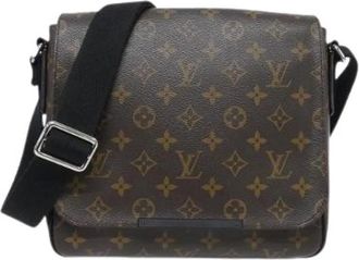 Louis Vuitton Sac bandouli&egrave;re Monogram Macassar Pre-owned - Homme - Pre-owned - Brun - Taille: ONE Size
