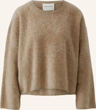Oui Cashmere-Pullover beige