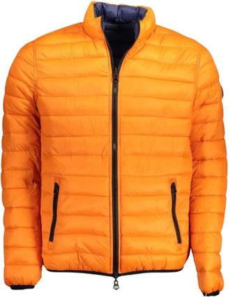 U.S.Polo Association U.s. Polo Assn., Homme, Vestes, Orange, Taille: 3XL Doudoune R&eacute;versible