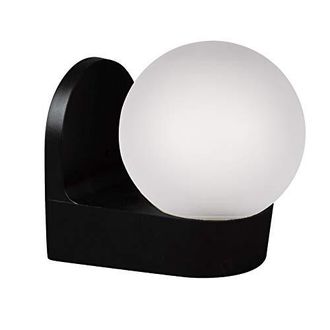 Onli Applique Globo, Wei&szlig; Matt & Schwarz