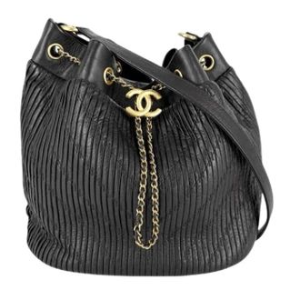 Chanel Sac seau doccasion - Femme - Pre-owned - Noir - Taille: ONE Size