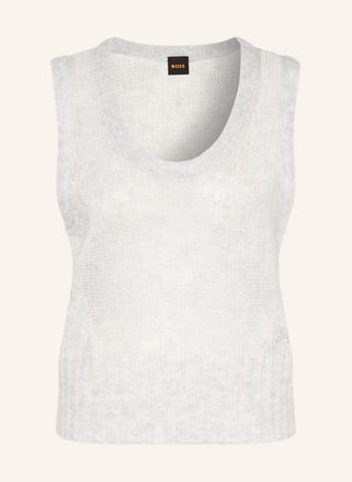 HUGO BOSS Pullunder Frignac grau