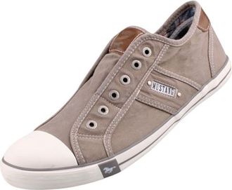 Mustang Jeans Baskets Mode Femme 1099-409, Pointure:41 EU, La Couleur:Gris