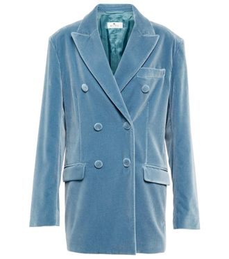 Etro Blazer oversize en velours