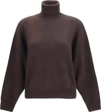 Brunello Cucinelli Kaschmir-Rollkragenpullover - - Knitwear - Damen - Braun - L