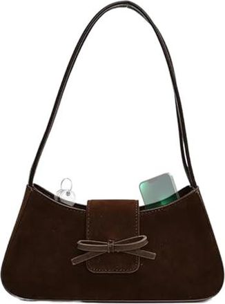 Generic Sac en cuir pour femme, sac &agrave; bandouli&egrave;re avec noeud givr&eacute;, sac &agrave; bandouli&egrave;re portable, sac &agrave; bandouli&egrave;re tendance pour le travail, la vie quotidienne