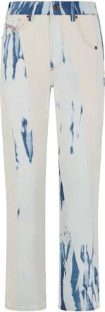 Diesel Femme, Jeans, Blanc, Taille: W24 Jeans en patchwork denim