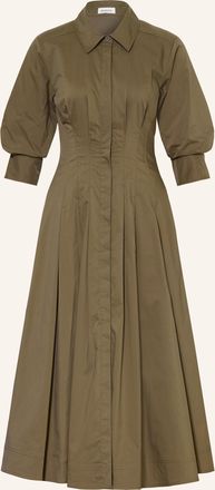 SIMKHAI Simkhai Hemdblusenkleid Jazz Mit 3/4-Arm gruen