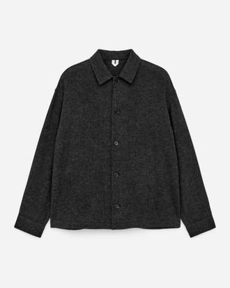 Arket Lockeres Overshirt -Grau