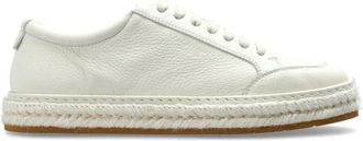 Giorgio Armani Homme, Chaussures, Beige, Taille: 41 1/2 EU Chaussures de sport en cuir