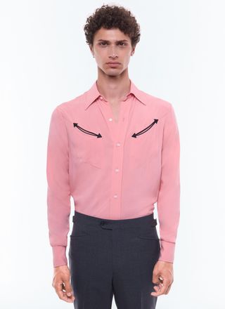 Fursac Chemise Western en viscose certifi&eacute;e - Taille XL - Homme