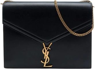 Saint Laurent Pre-owned Cassandra Sac Bandouli&egrave;re - Femme - Pre-owned - Noir - Taille: ONE Size