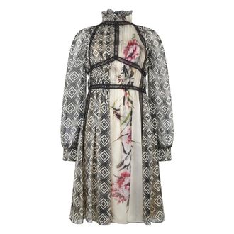 Alberta Ferretti Damen, Kleider, Mehrfarbig, SGr&ouml;&szlig;e