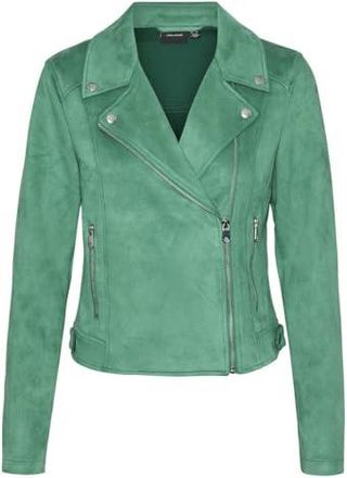 Vero Moda VMJOSE NOOS Veste courte en daim synthétique pour femme, bosphorus, taille XS, Bosphorus., XS