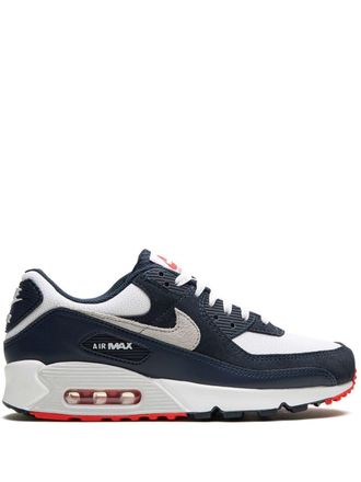 Nike Air Max 90 Navy/Crimson Sneakers - Blau
