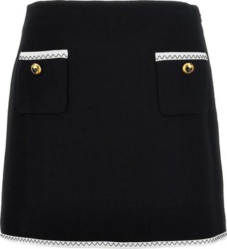 Moschino Damen, R&ouml;cke, Schwarzk, MGr&ouml;&szlig;e