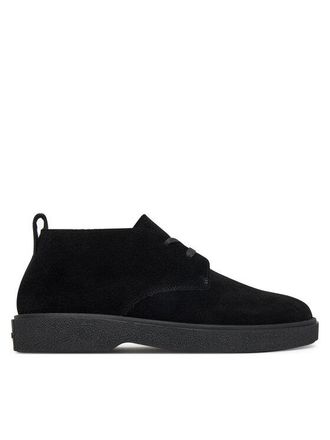 Calvin Klein Sneakers Text Rubber Desert Boot Su HM0HM01978 Schwarz