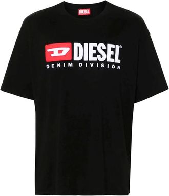 Diesel Homme, Tops, Noir, Taille: M T-Boxt-Div Relaxed Fit Tee