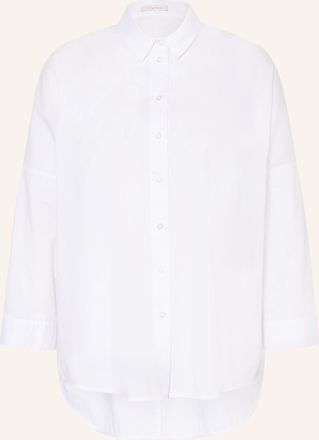 Lilienfels Lilienfels Hemdbluse Mit 3/4-Arm weiss