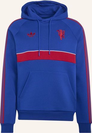adidas Manchester United Originals Hoodie blau