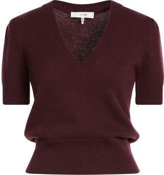 Frame Denim CASHMERE V NECK GATHER SWTR