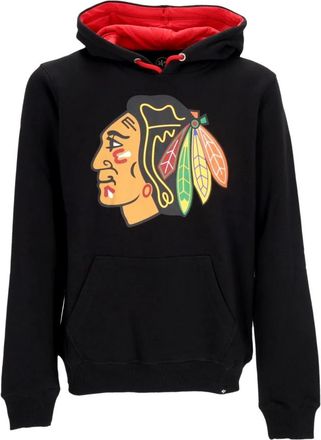 47 Brand Homme, Sweatshirts et sweats &agrave; capuche, Noir, Taille: S NHL Ballpark Sweat &agrave; capuche Chibla