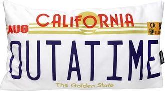 SD toys Rechteckiges Kissen Out A Time Zur&uuml;ck in die Zukunft, vakuumverpackt, 50 x 30 cm